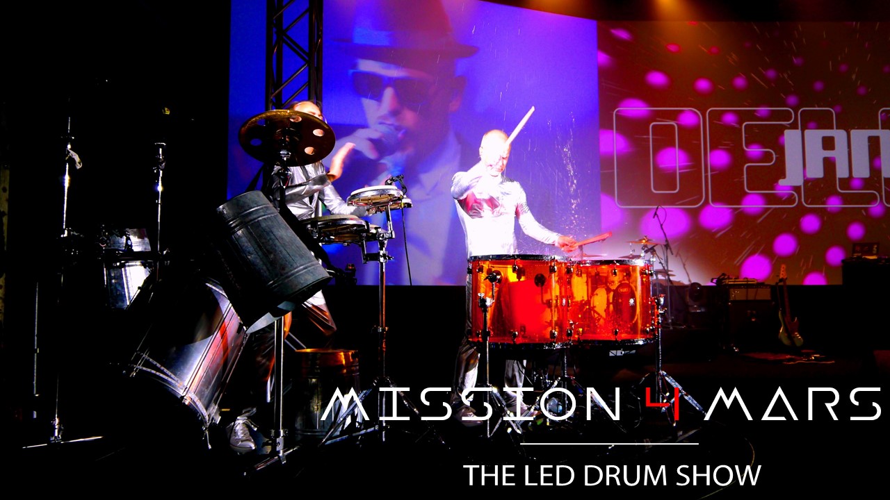 DJ Plus & LED Drum Show | Mission4Mars